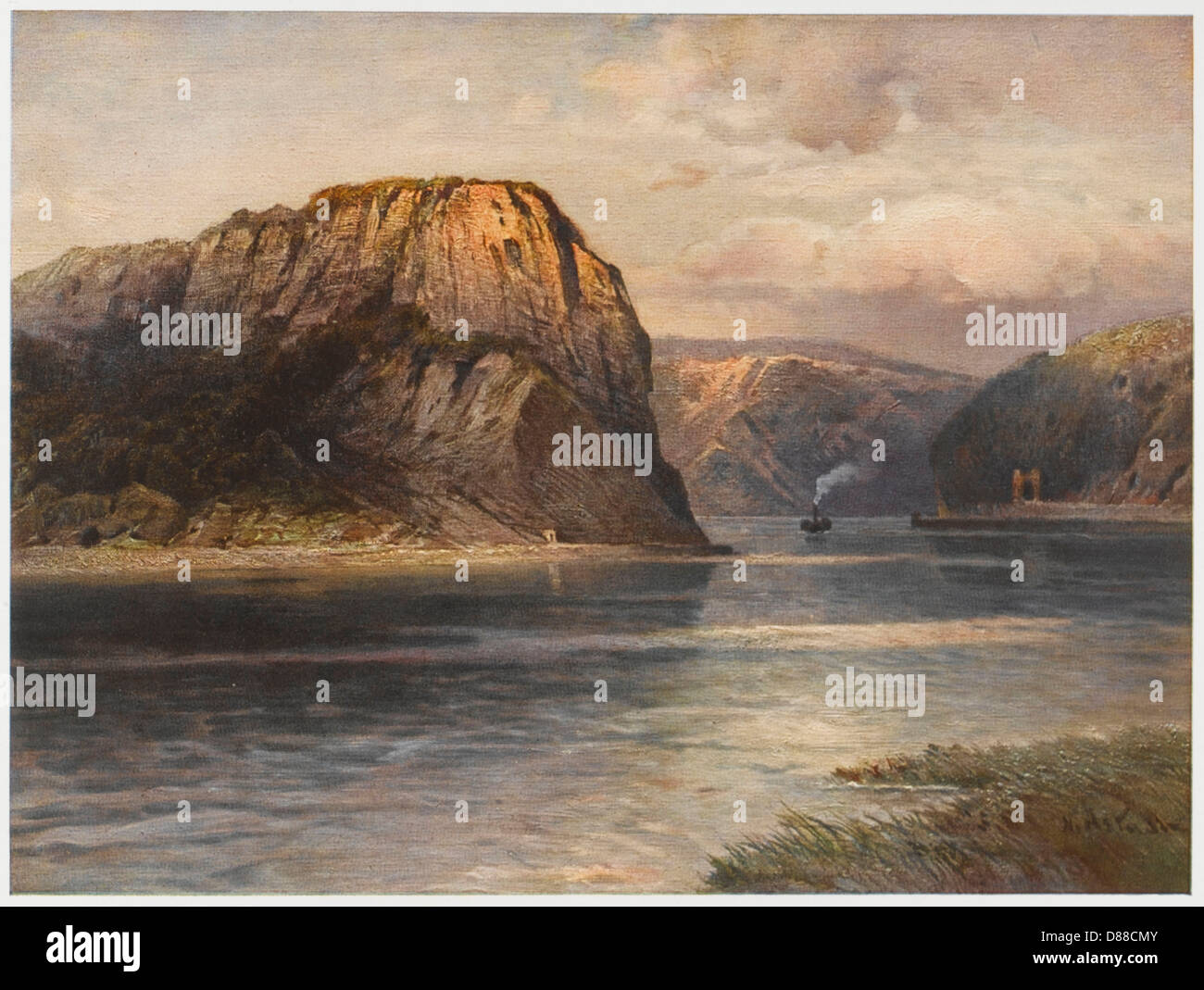 Rock of lorelei hi-res stock photography and images - Alamy