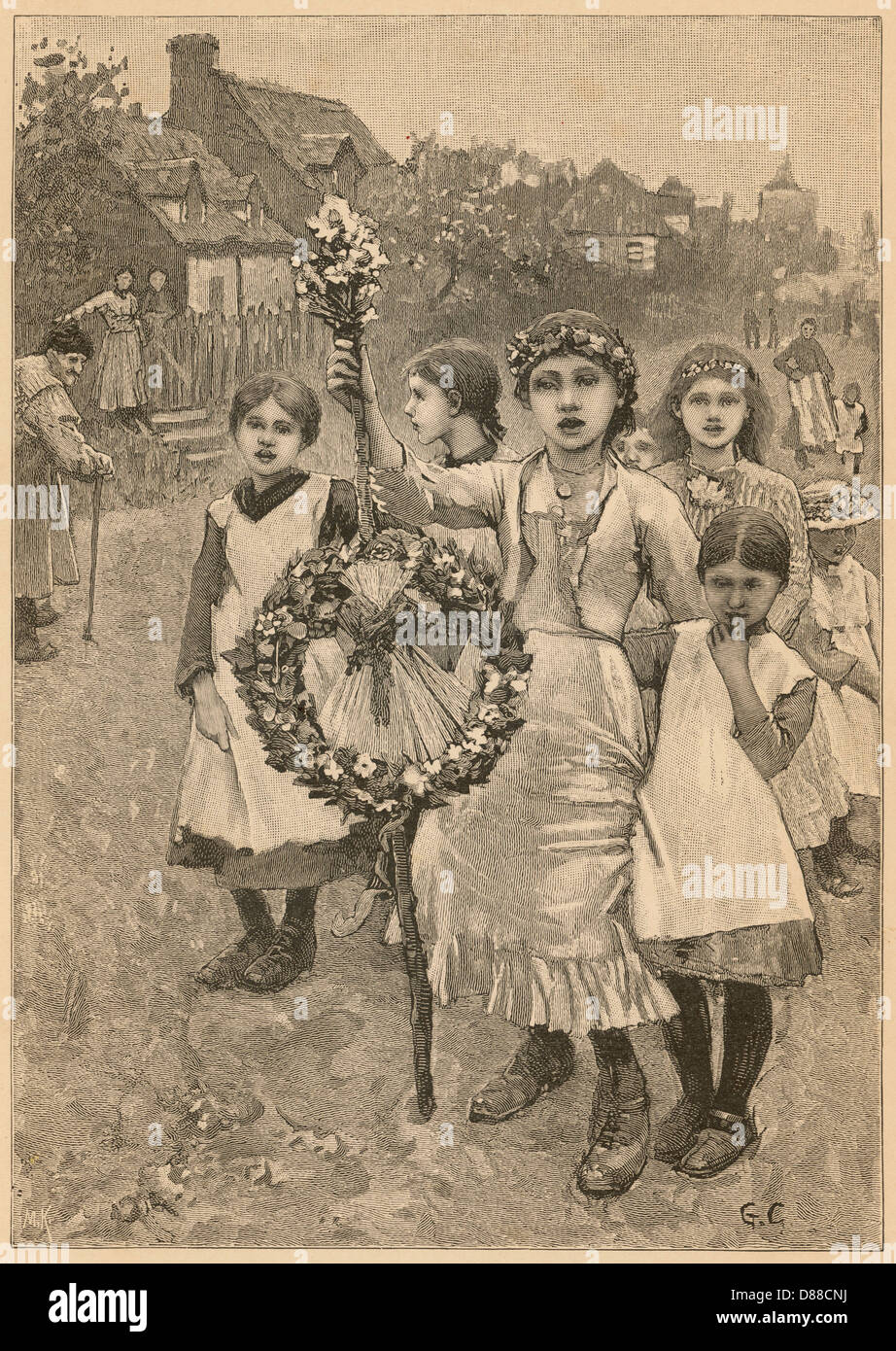 May queen hi-res stock photography and images - Alamy