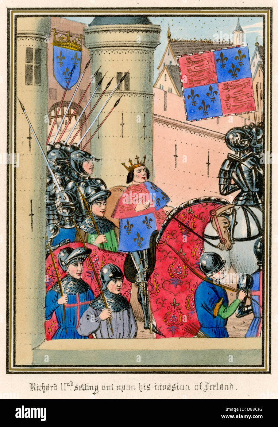 King Richard II Stock Photo - Alamy