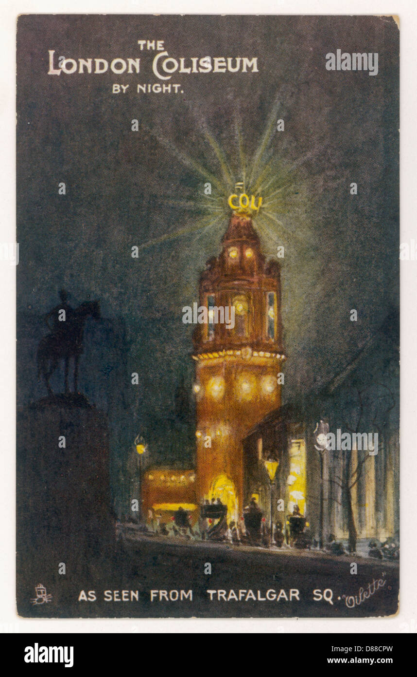 Coliseum Theatre 1905 Stock Photo - Alamy