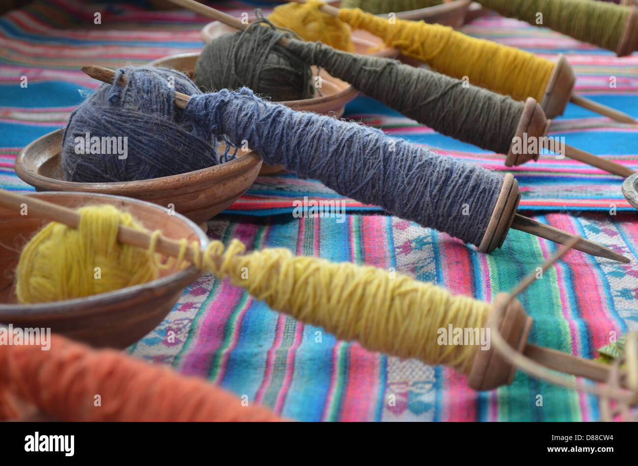 Wool dye market hi-res stock photography and images - Alamy