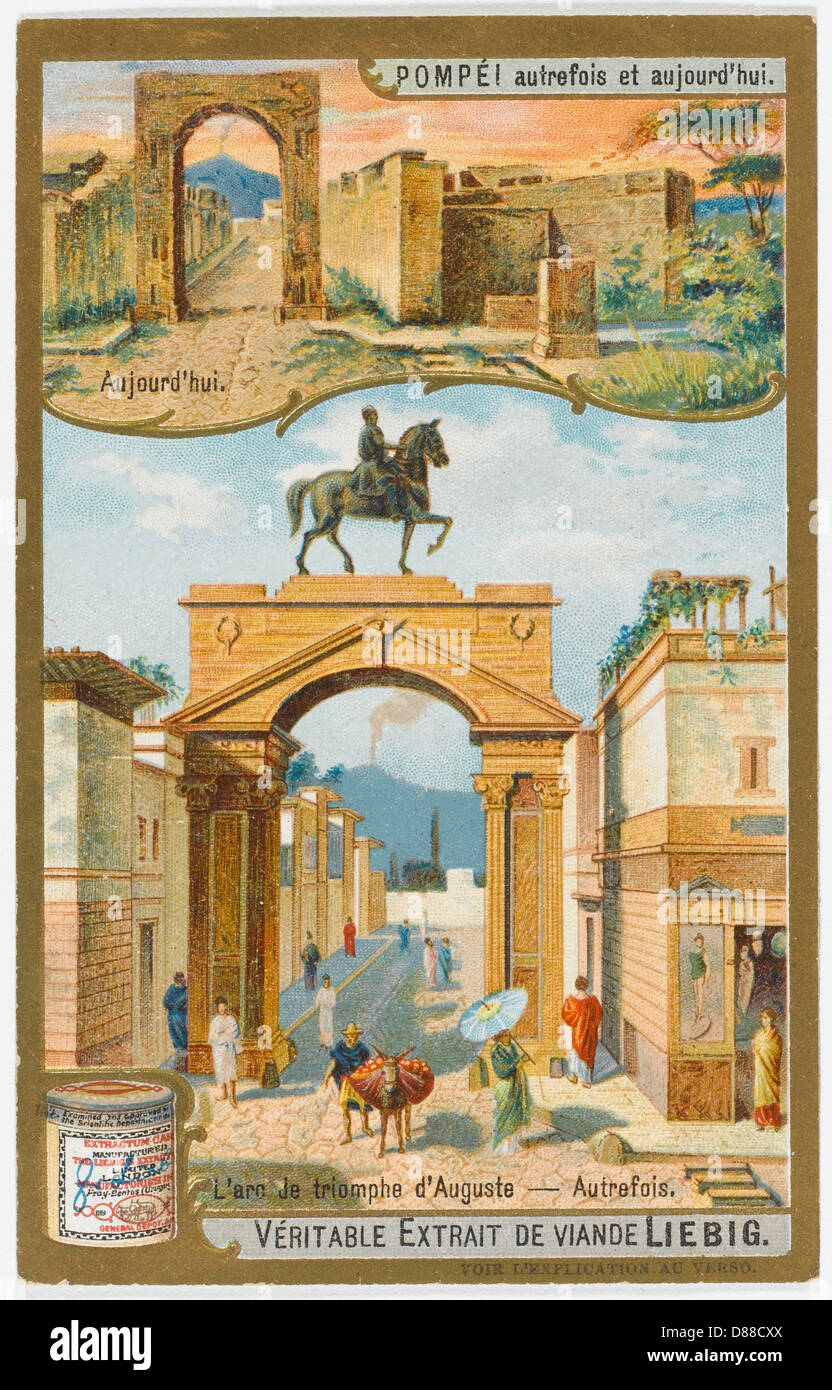 POMPEII/ARCH OF AUGUSTUS Stock Photo - Alamy