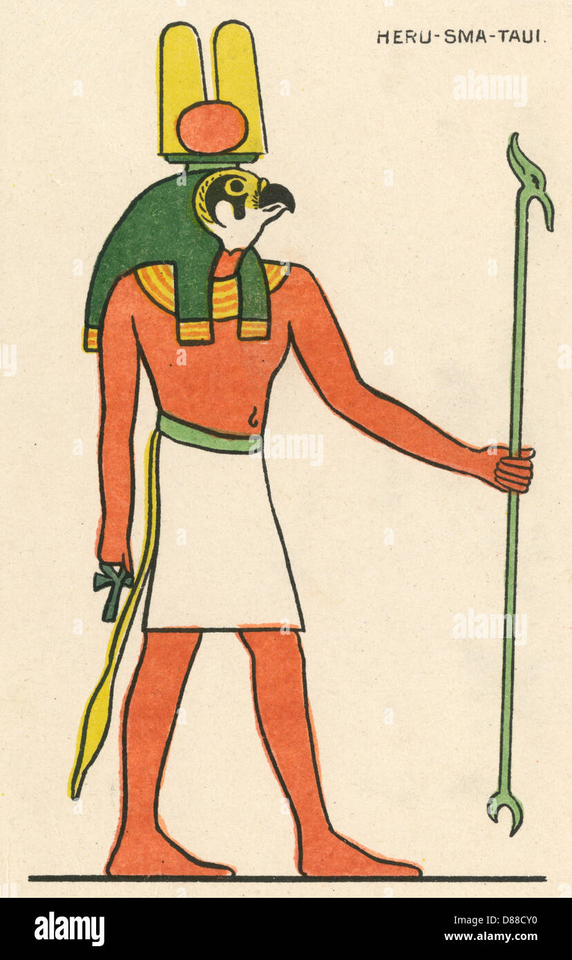 God horus falcon hi-res stock photography and images - Alamy