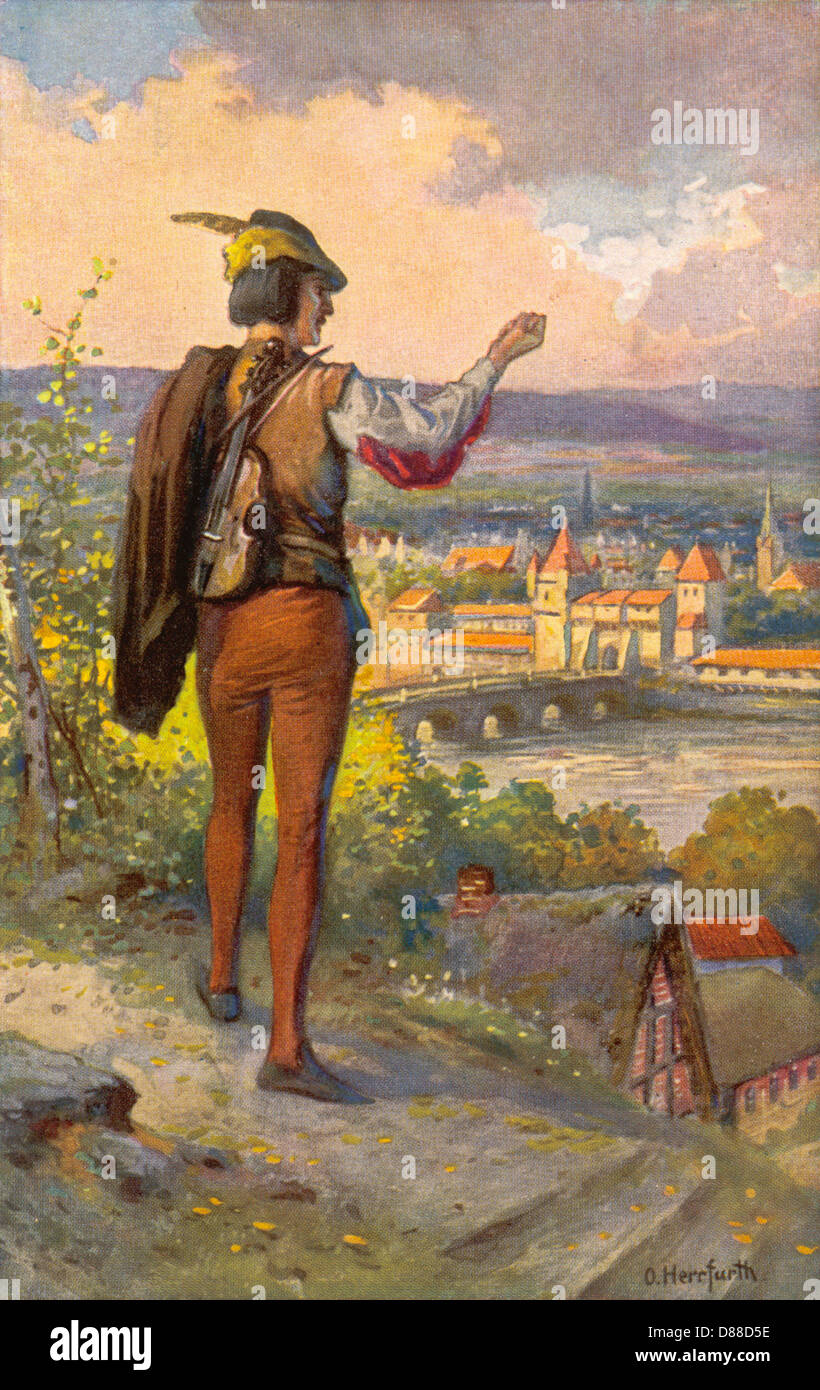 The pied piper of hamelin hi-res stock photography and images - Alamy