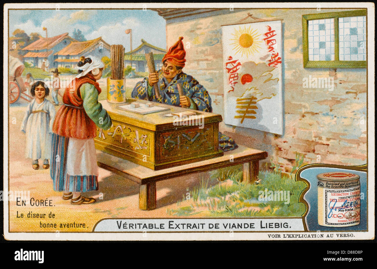 KOREAN FORTUNE TELLER Stock Photo - Alamy