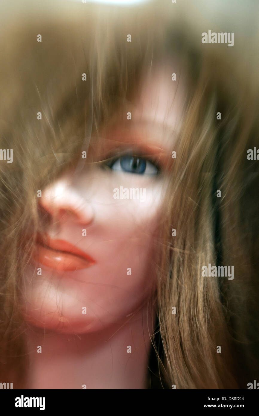 Creepy mannequin heads Stock Photo - Alamy