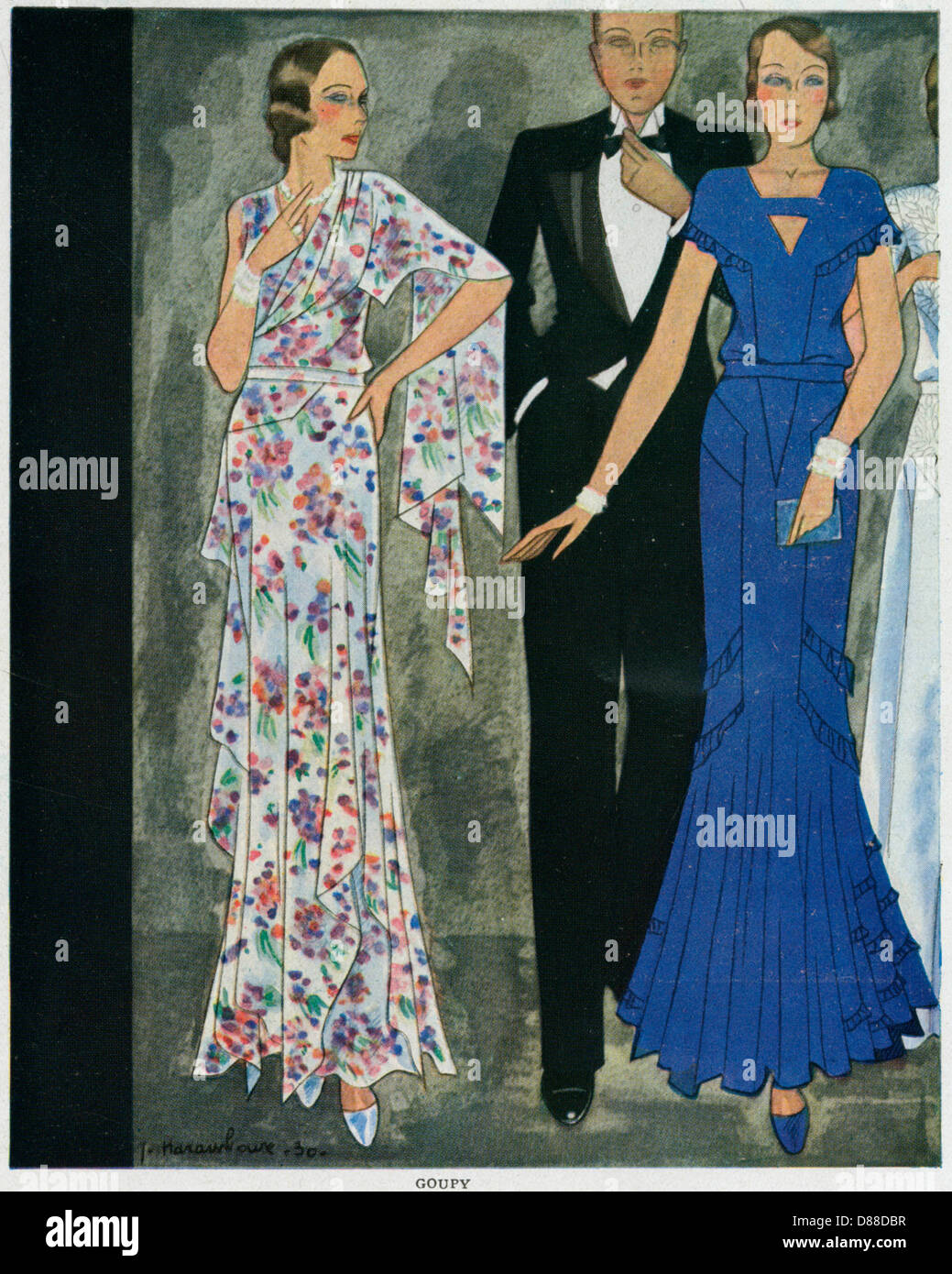 EVENING WEAR 1931 Stock Photo - Alamy