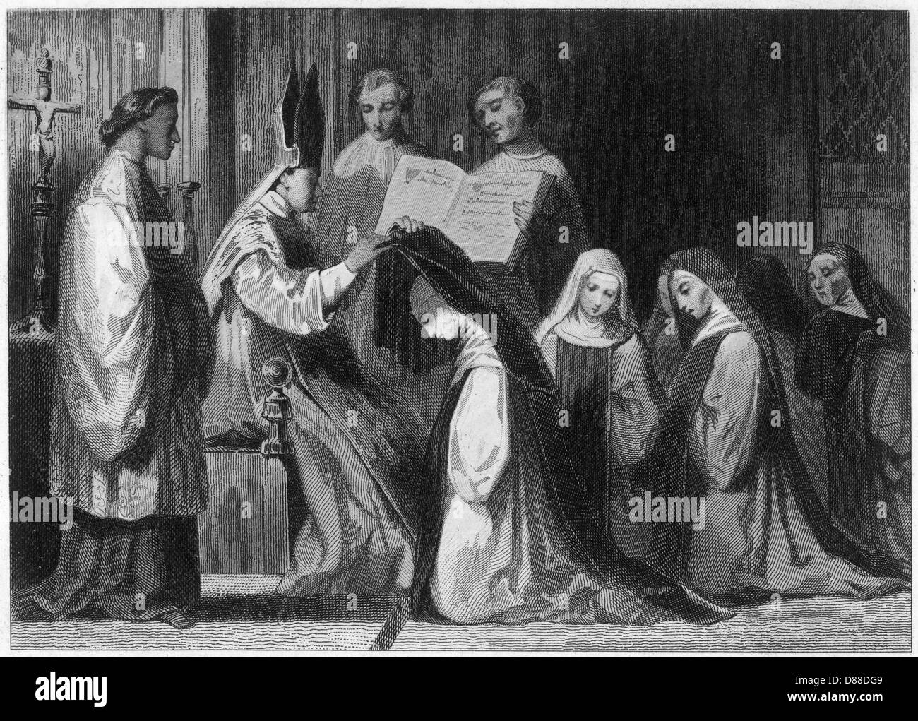 Nuns veil hi-res stock photography and images - Alamy