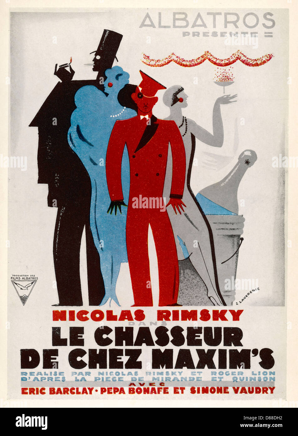 POSTER : LE CHASSEUR Stock Photo - Alamy