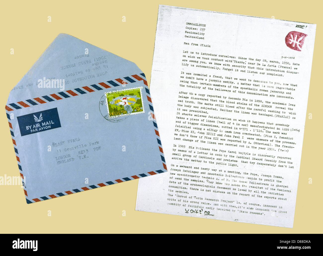 Spanish letter hi-res stock photography and images - Alamy