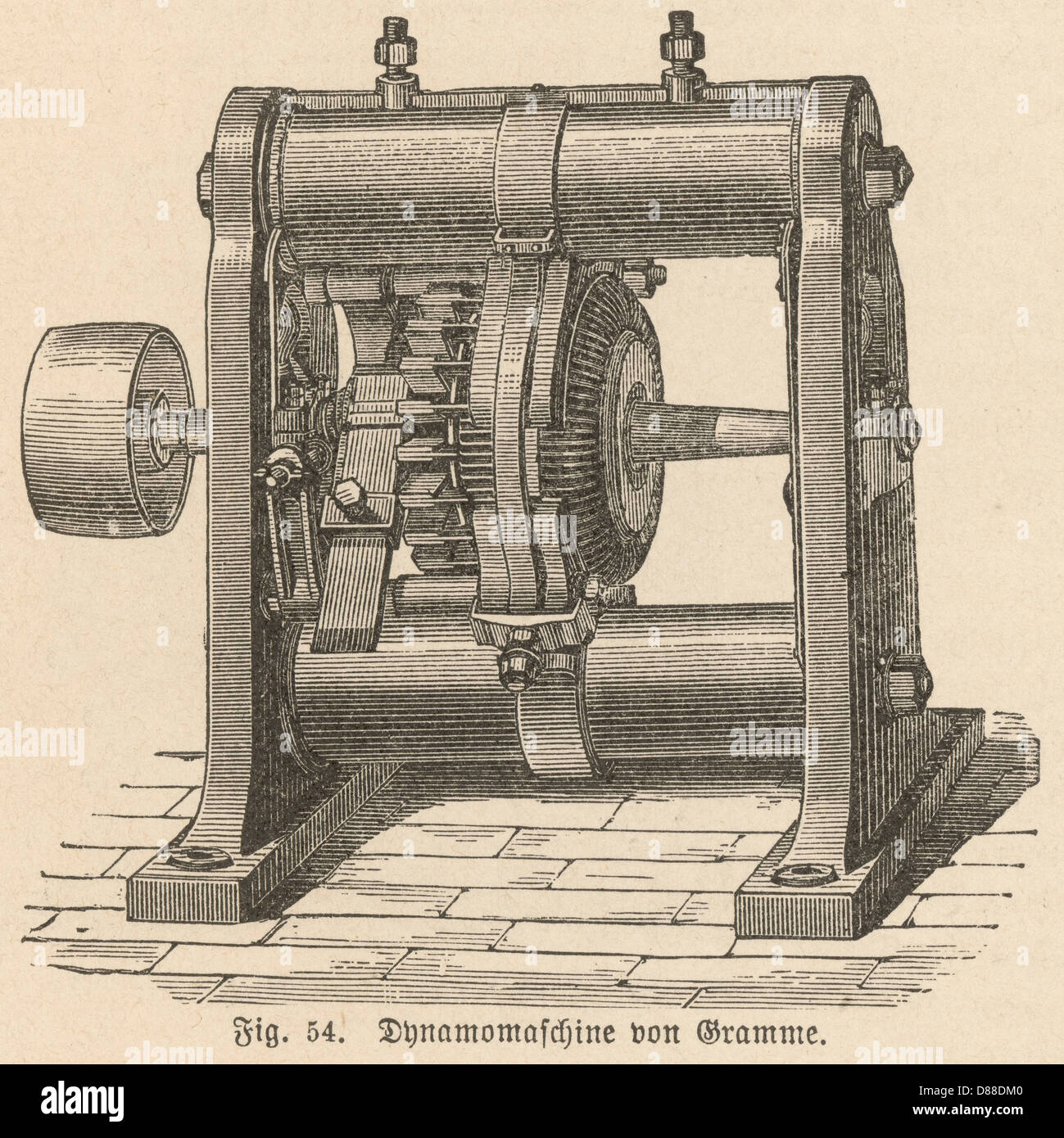 Gramme dynamo hi-res stock photography and images - Alamy
