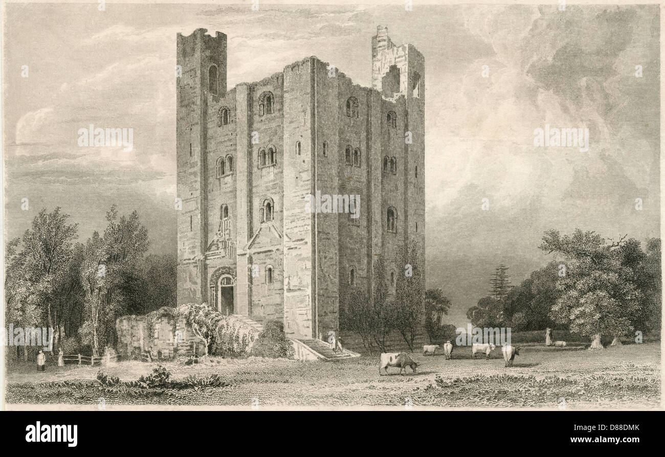 England Hedingham Castle Stock Photo - Alamy