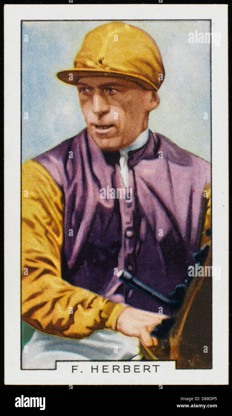 Jockey - Frederick Herbert Stock Photo - Alamy