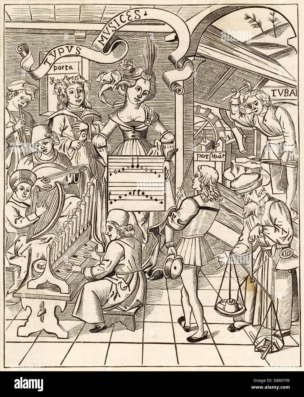 16th century music instruments hi-res stock photography and images - Alamy