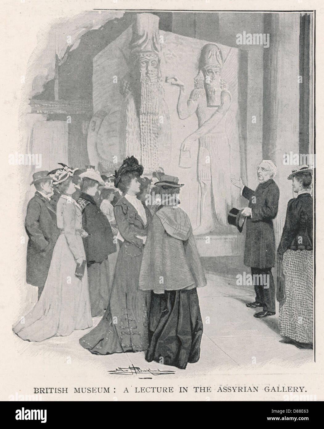 Lecture - British Museum Stock Photo - Alamy