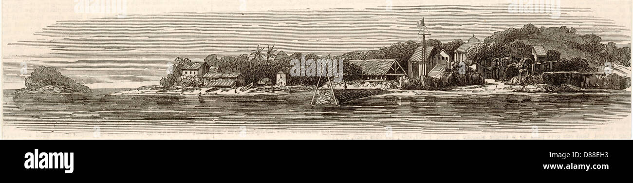 COMORO ISLANDS 1873 Stock Photo - Alamy