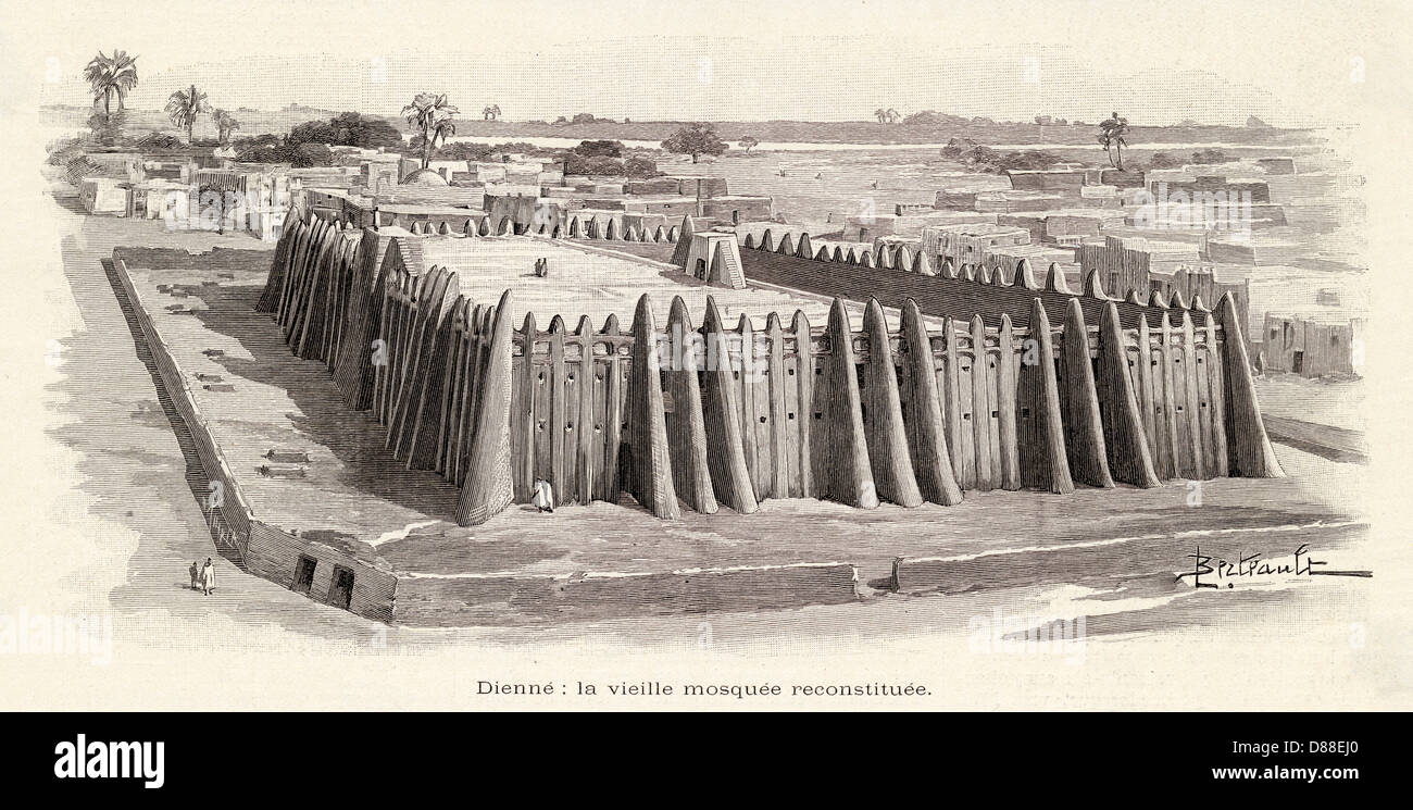 Mali Djenne 1896 Stock Photo - Alamy