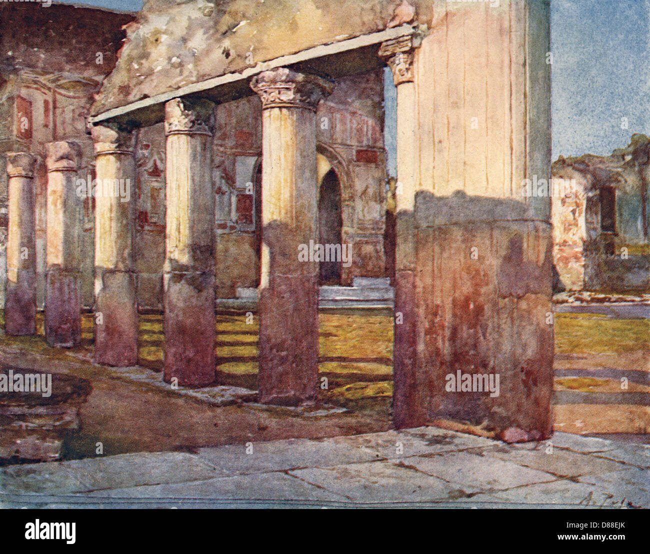 The Excavated Pompeii High Resolution Stock Photography and Images - Alamy