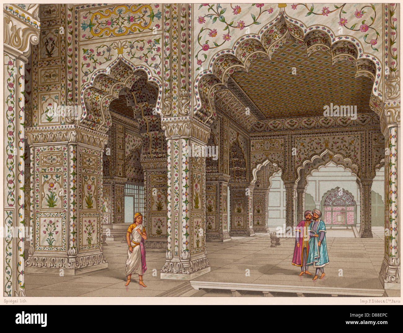 India - Delhi - Palace Stock Photo - Alamy