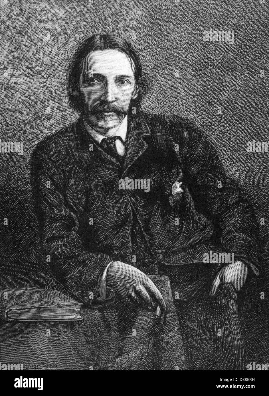 Robert Louis Stevenson Stock Photo - Alamy