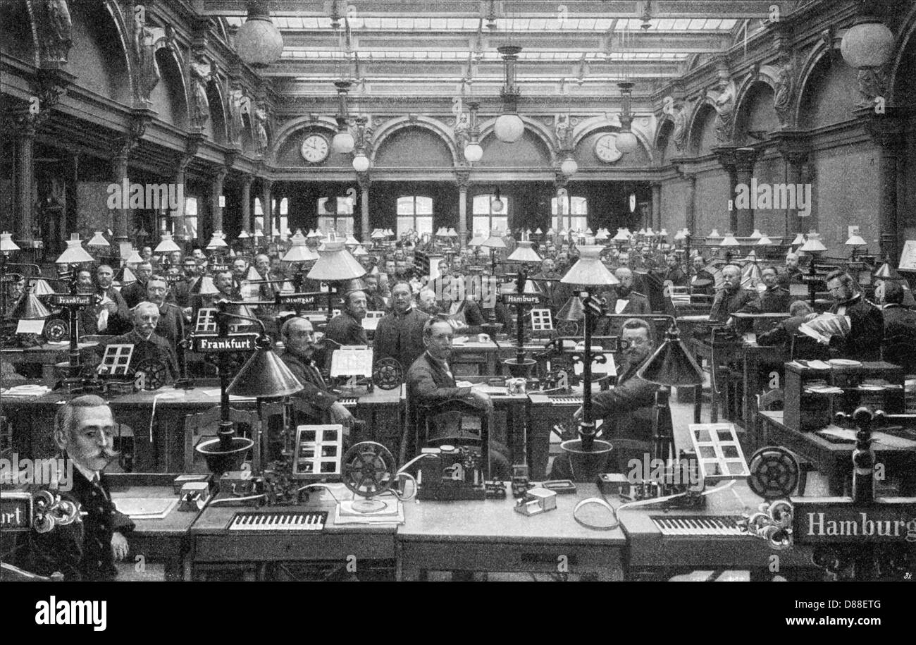 1900 office hi-res stock photography and images - Alamy