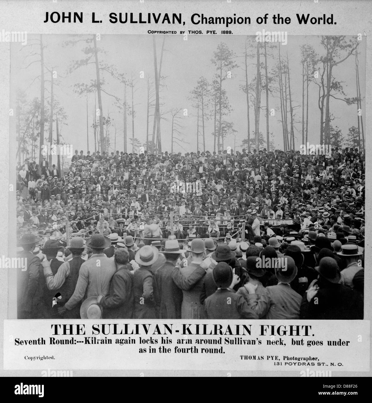 Sullivan - Kilrain 2 Stock Photo - Alamy