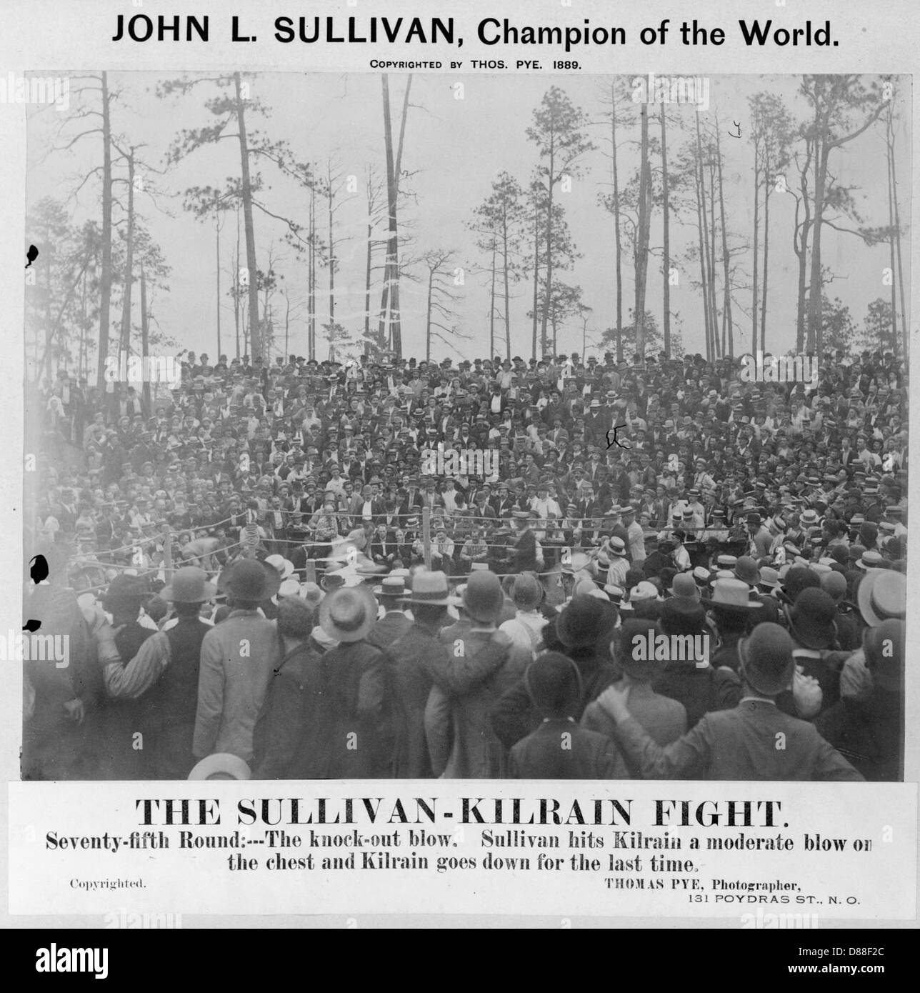 Sullivan - Kilrain 3 Stock Photo - Alamy