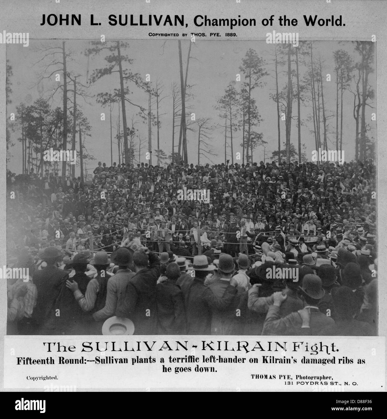 Sullivan - Kilrain 4 Stock Photo - Alamy