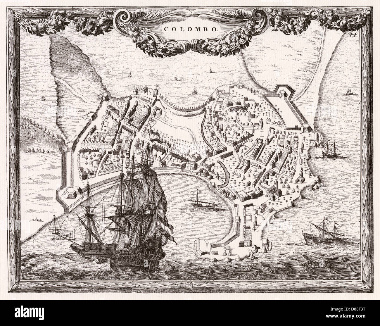 View of colombo harbour in sri lanka hi-res stock photography and ...