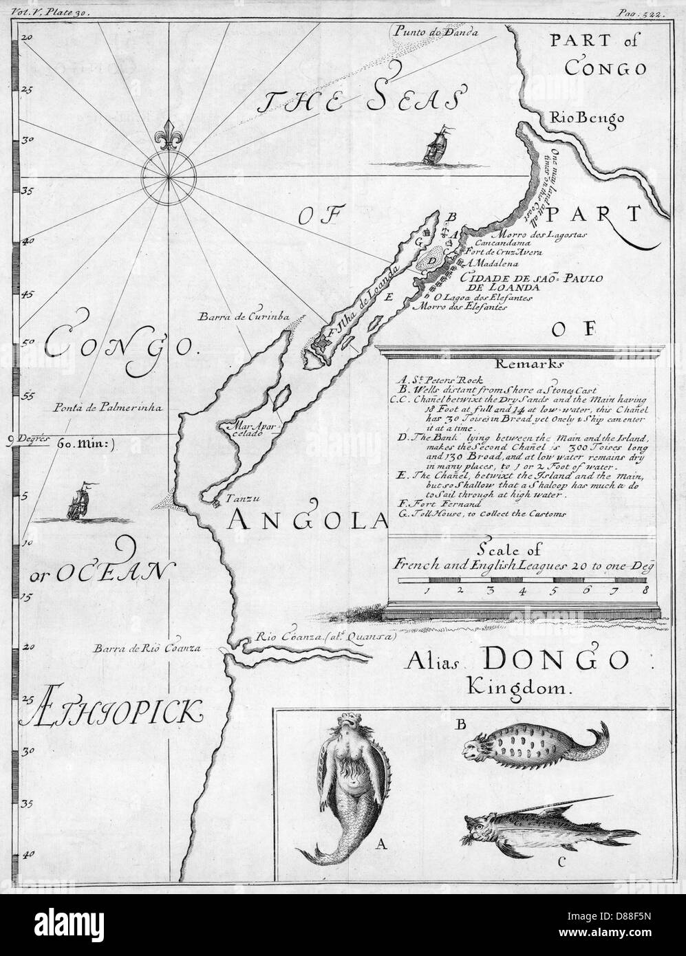 Historical angola map Black and White Stock Photos & Images - Alamy