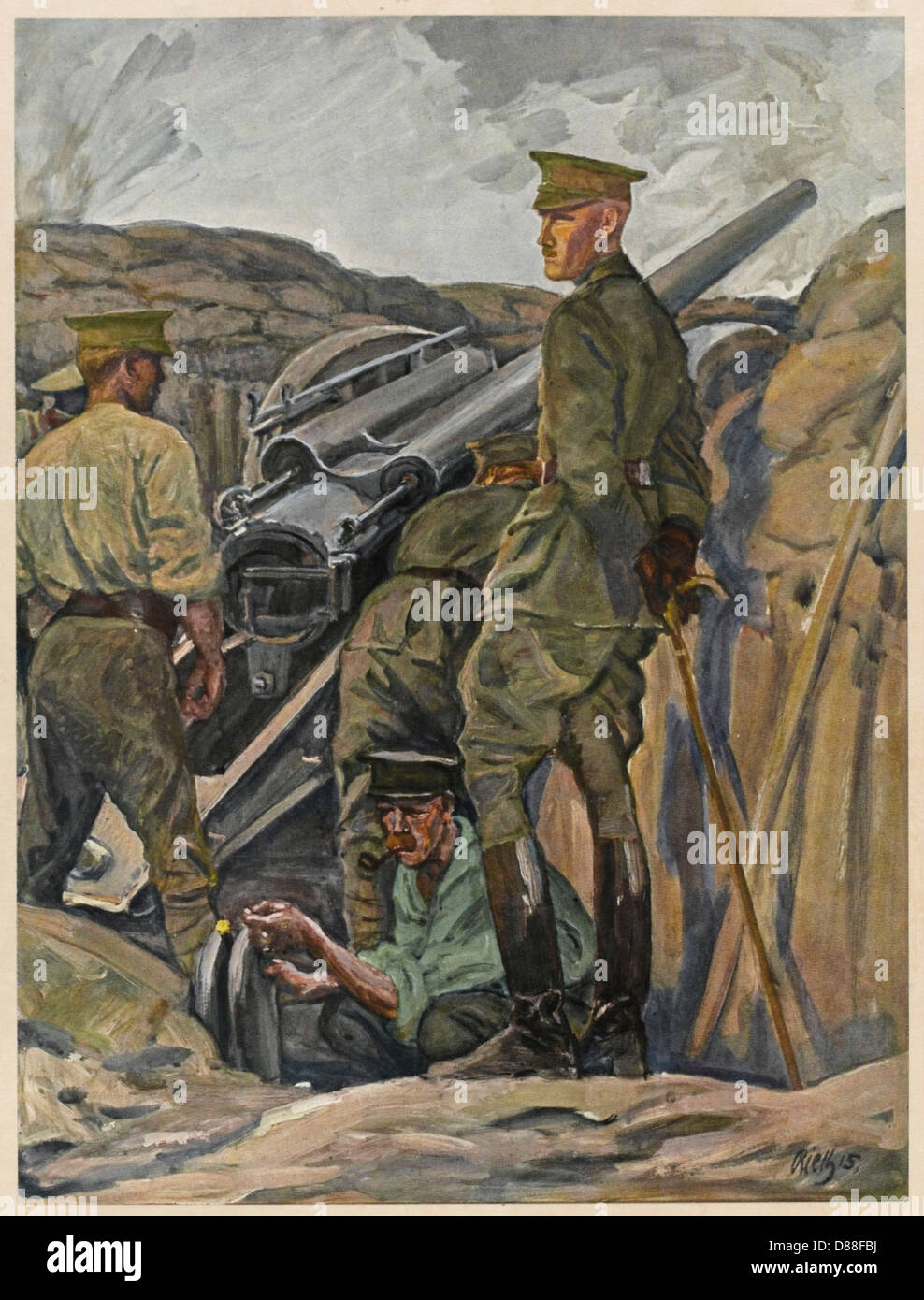 Artillerymen hi-res stock photography and images - Alamy