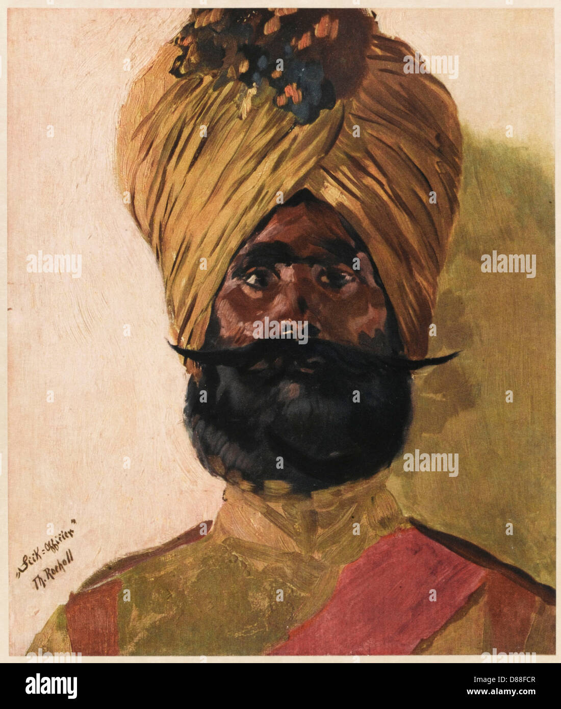 Sikh man from india hi-res stock photography and images - Alamy