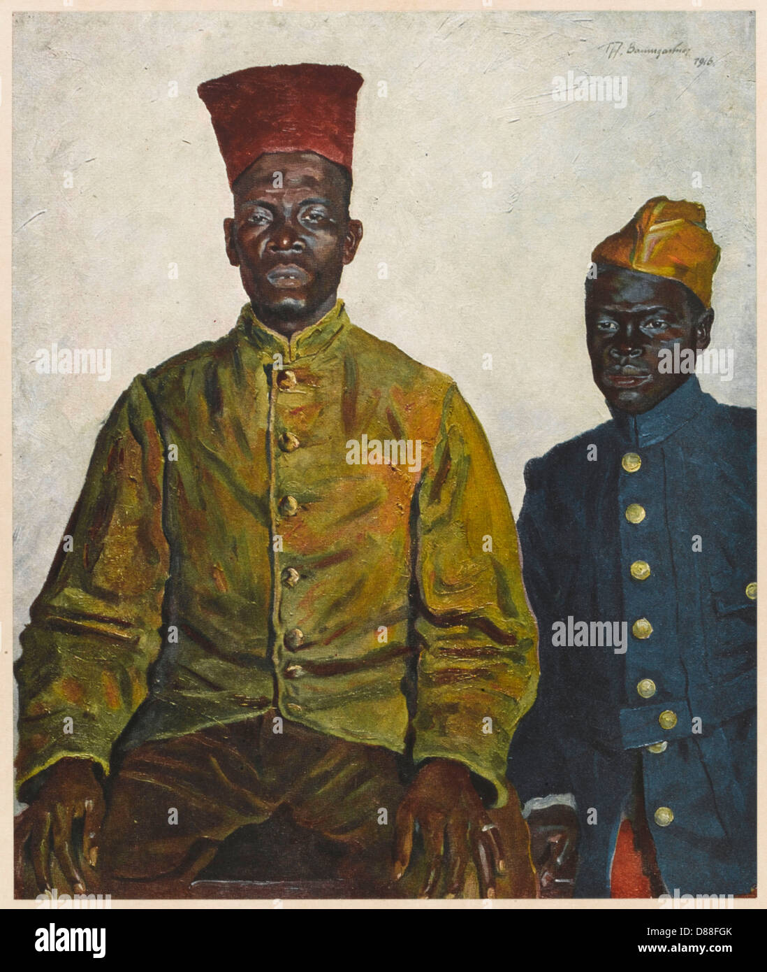 African soldiers ww1 hi-res stock photography and images - Alamy