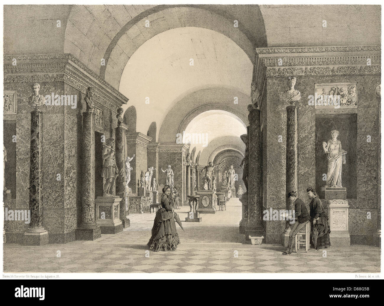 Grande louvre hi-res stock photography and images - Alamy