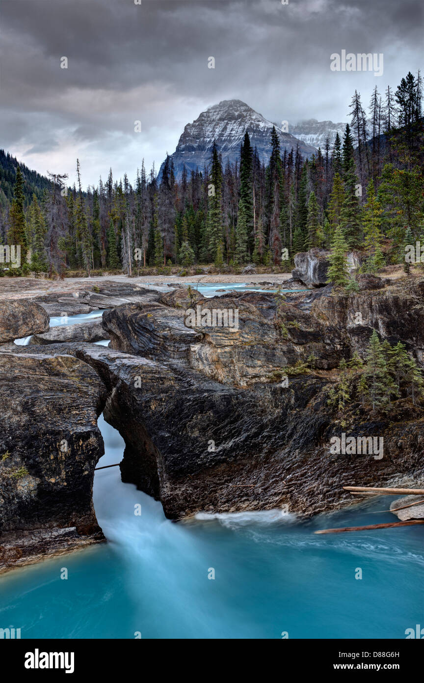 Natural bridge yoho national park hi-res stock photography and images ...