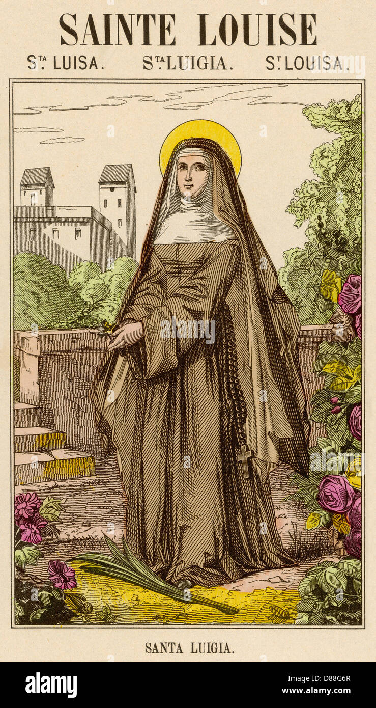 Saint Louise de Marillac Stock Photo - Alamy