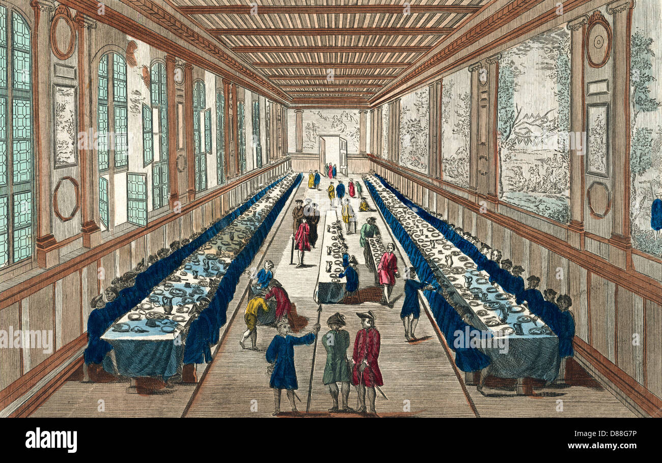 Paris circa 1750 hi-res stock photography and images - Alamy