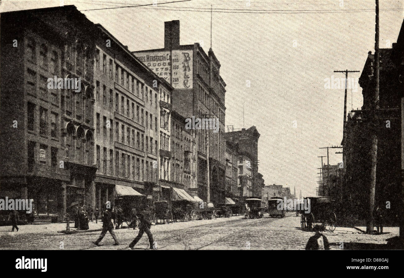 Views of Old-Time Buffalo p14 a Stock Photo - Alamy