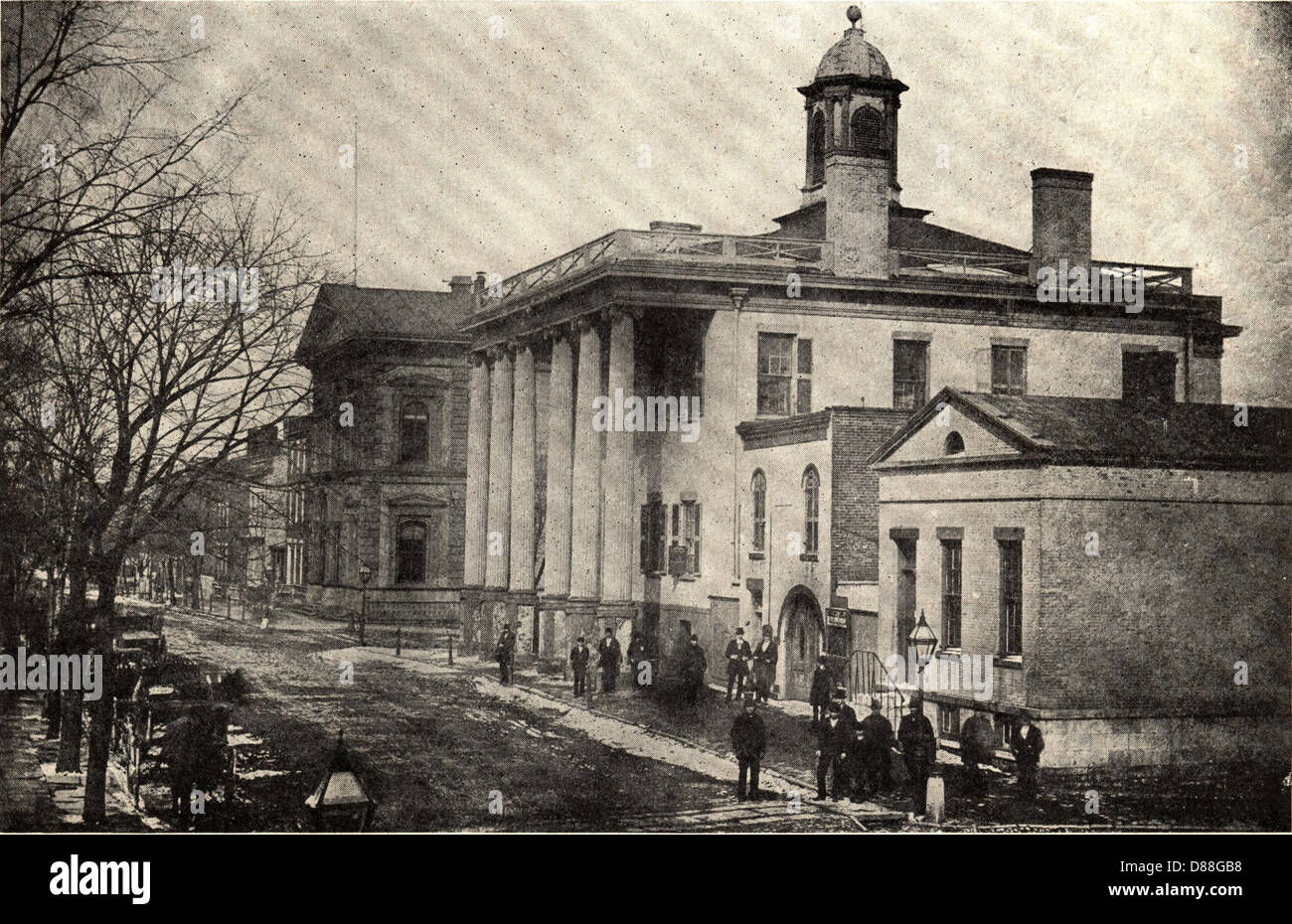 Views of Old-Time Buffalo p15 b Stock Photo - Alamy
