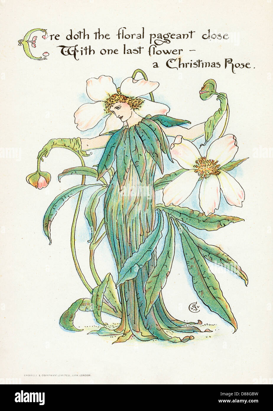 1890s woman christmas hi-res stock photography and images - Alamy