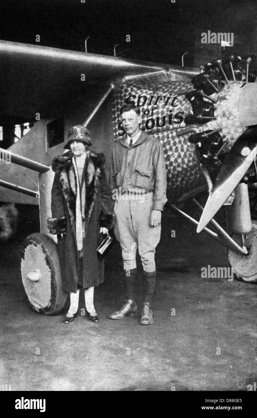 Lindbergh, Louis - Mum Stock Photo - Alamy