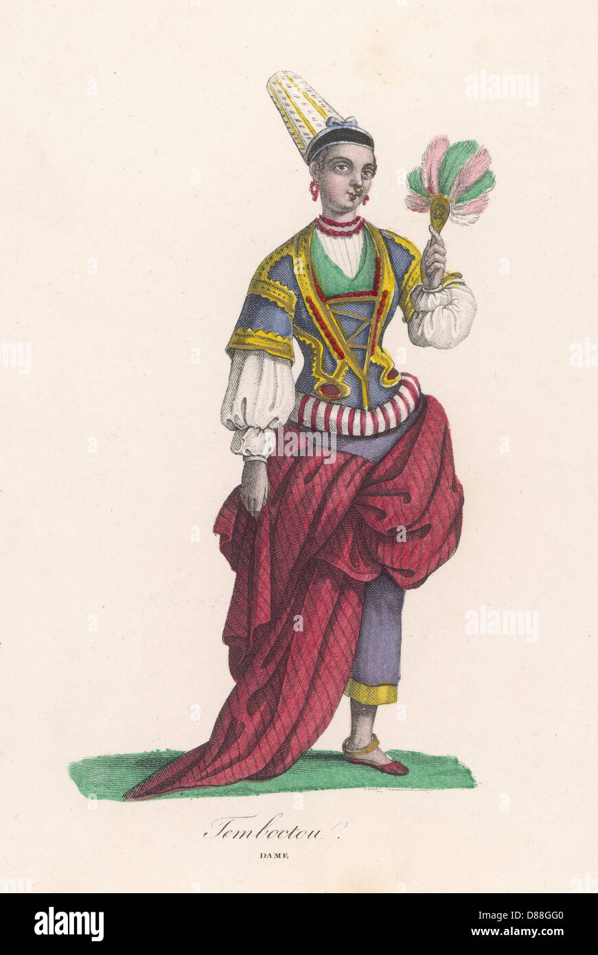 RACIAL/W AFRICA/MALI 19C Stock Photo - Alamy