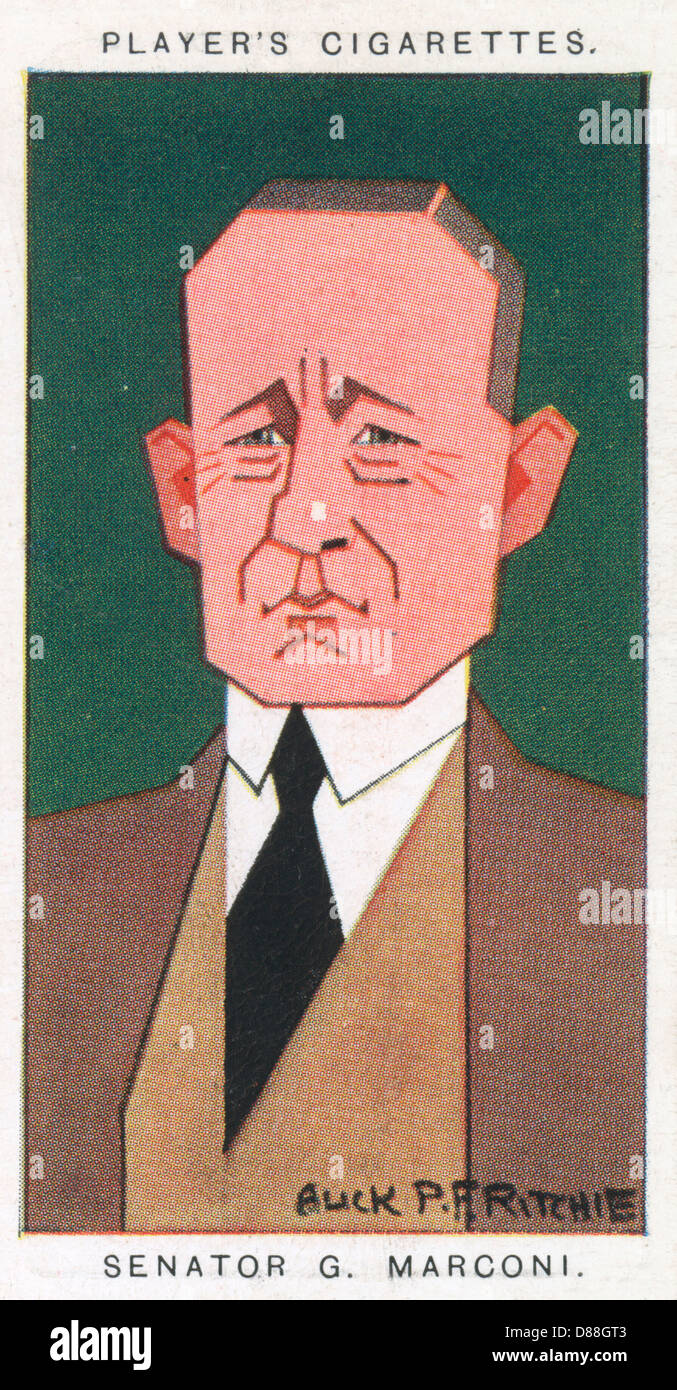 Guglielmo Marconi - Italian Radio Pioneer Stock Photo - Alamy