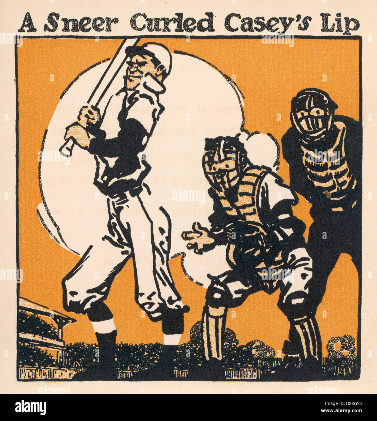 BASEBALL/CASEY AT BAT Stock Photo - Alamy