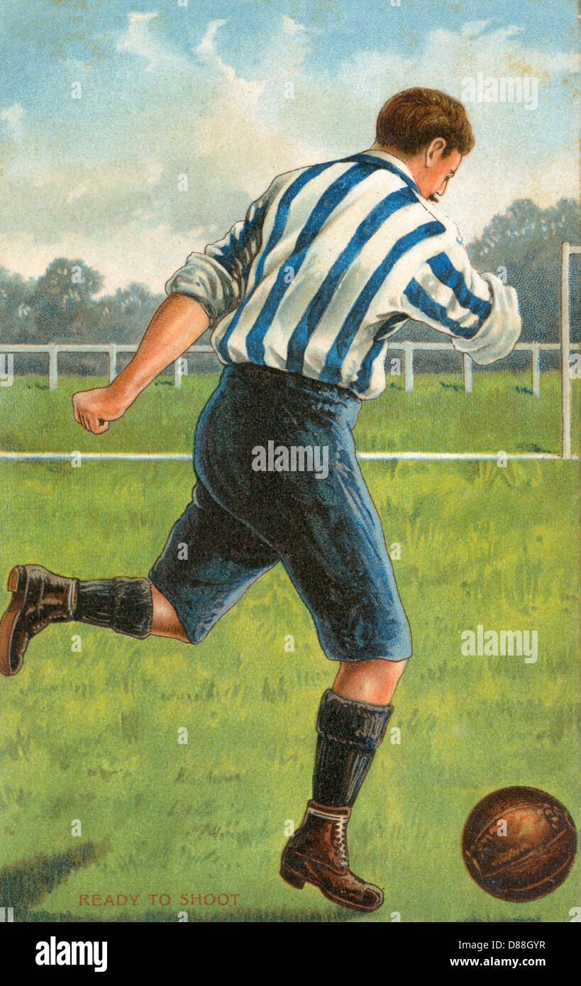 Football - Ready to Shoot Stock Photo - Alamy