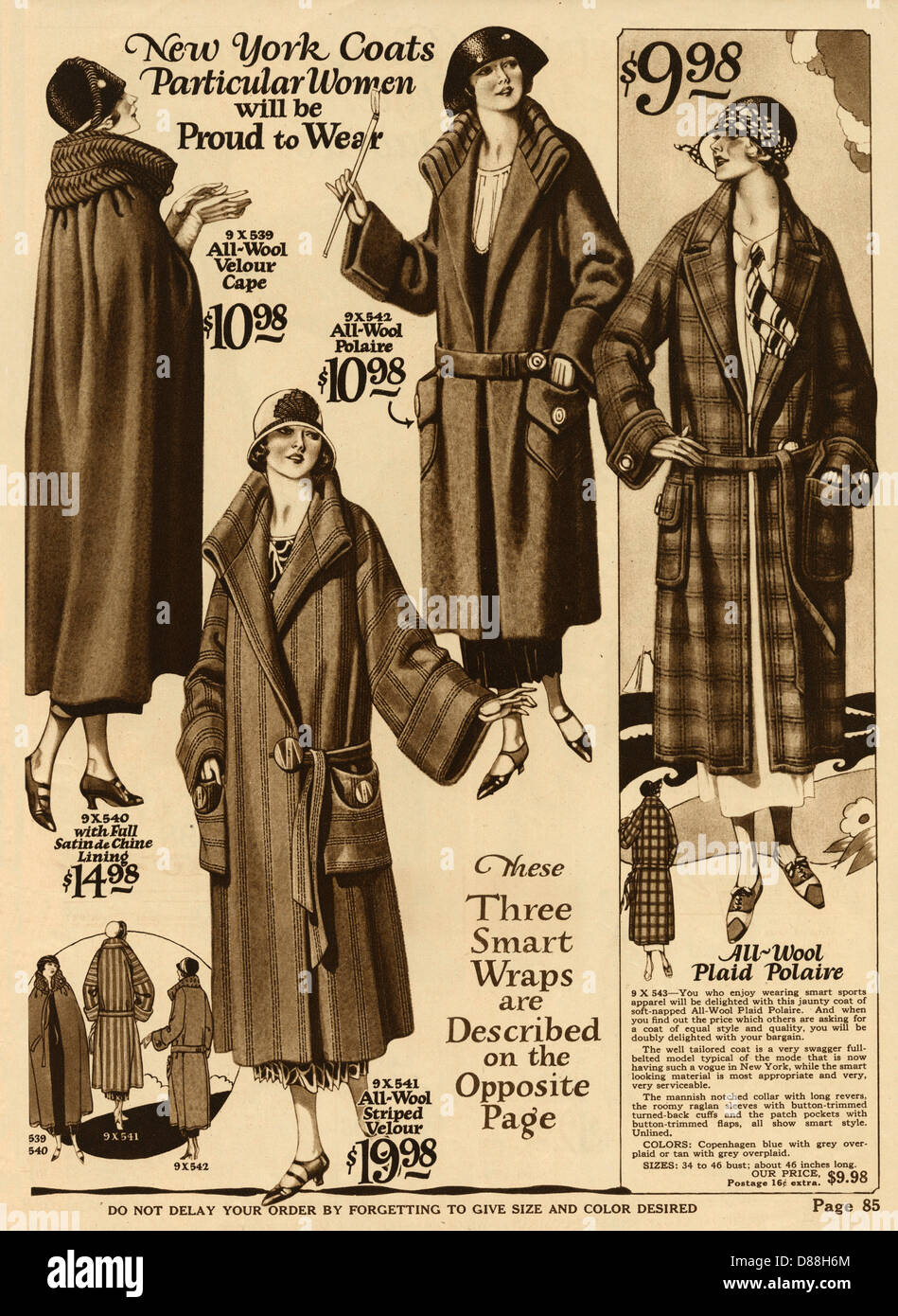 American ladies coat fashion Stock Photo - Alamy