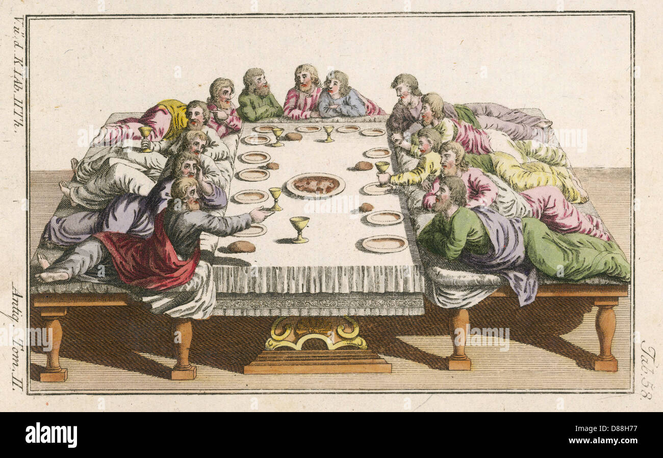 Jesus at table hi-res stock photography and images - Alamy