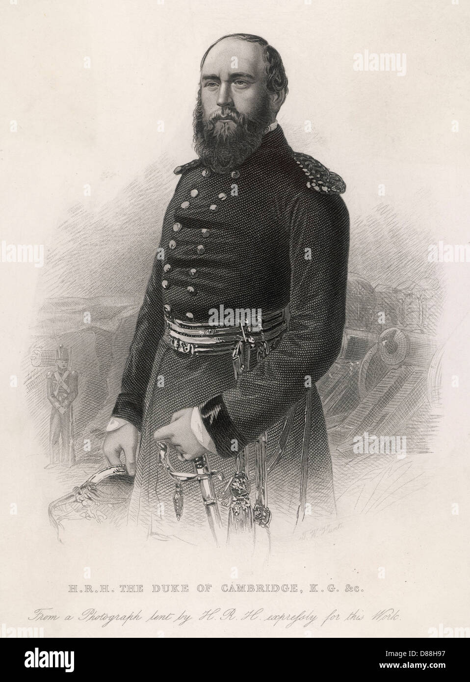 DUKE OF CAMBRIDGE 19C Stock Photo - Alamy