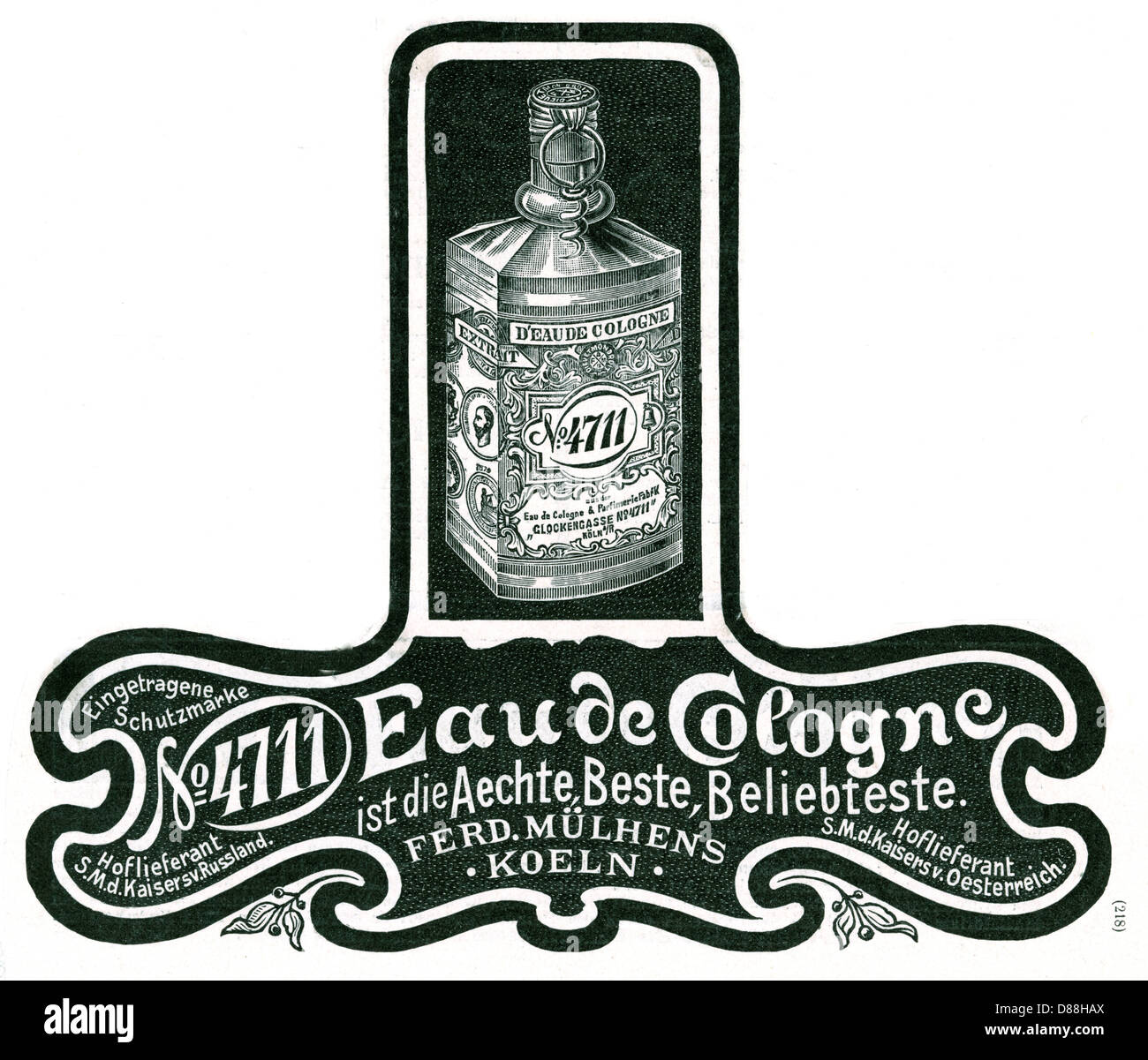 4711 advertisement hi-res stock photography and images - Alamy