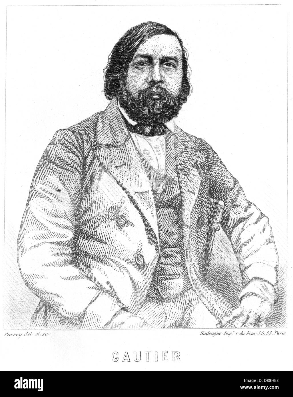 Theophile gautier french writer hi-res stock photography and images - Alamy